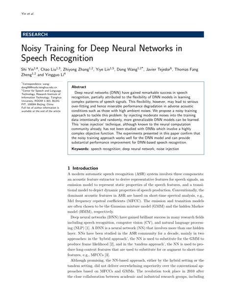 pdf noisy training for deep neural networks in speech recognition