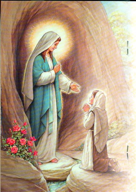 Our Lady Of The Lourdes Our Lady Of Lourdes Lady Of Lourdes Blessed