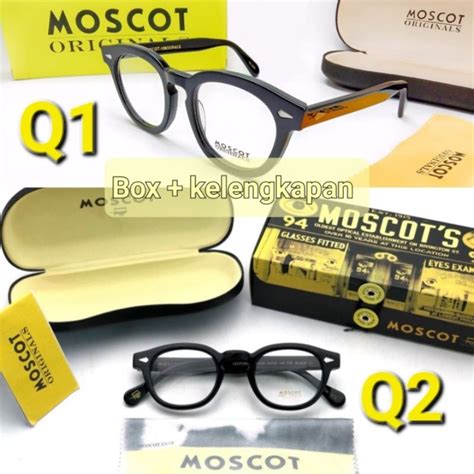 Jual High Quality MOSCOT LEMTOSH Originals Logo Gerobak Kacamata Pria