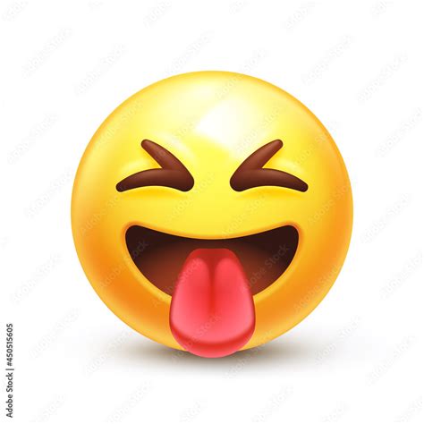 Taunting Emoji Squinting Face Grin With Tongue Out And Scrunched Eyes