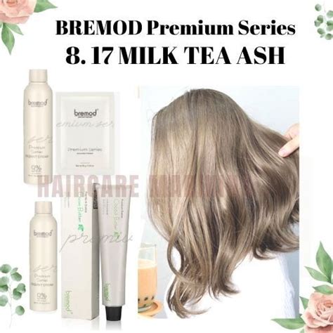 8 17 Milk Tea Ash Bremod Premium Series Bremod Cocoa Butter Hair
