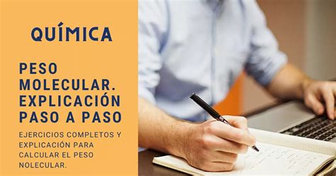 Peso Molecular Ejemplos Resueltos Y Explicaci N Qu Mica