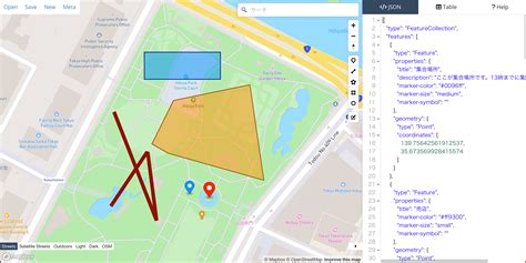 GeoJSON 仕様 Mapbox GL JSMapLibre GL JS 互換の Geolonia Maps 公式ドキュメンテーション