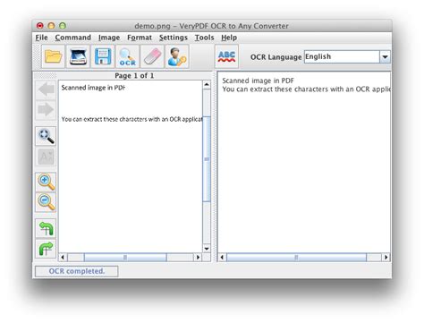 recognize text from png and save to excel on mac verypdf ocr to any converter for mac