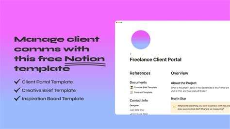 Notion Client Portal Template