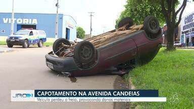 Assistir Jornal de Rondônia 2ª edição Ariquemes Capotamento na