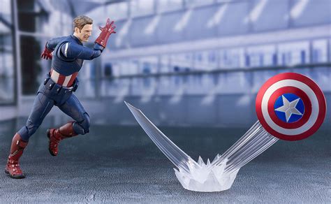 SH Figuarts Endgame Captain America Cap Vs Cap Figure Up For Order In