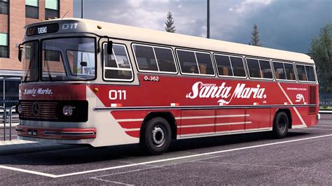 Mercedes Benz Monobloco O 362 ETS 2 1 45 ProMods Bus Mod Baltic