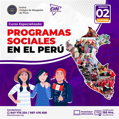 Escuela mujer Curso Especializado PROGRAMAS SOCIALES EN EL PERÚ