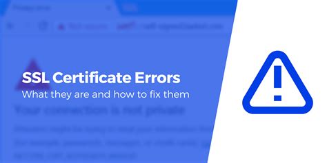 9 Common SSL Certificate Errors And How To Fix Them Marketiism Media