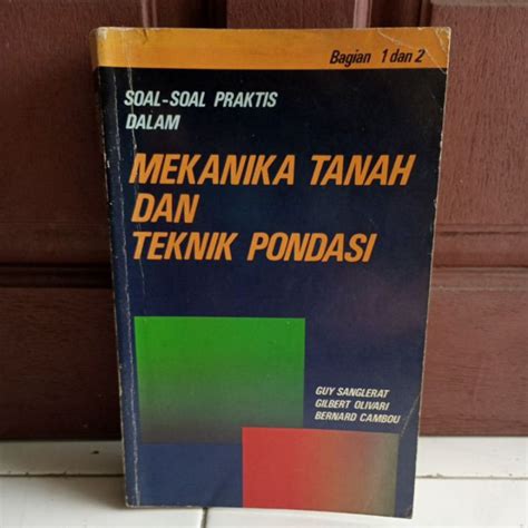 Jual Mekanika Tanah Dan Teknik Pondasi Bagian 1 Dan 2 Shopee Indonesia