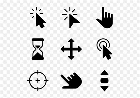 Mouse Pointers Png Transparent Png X Pngfind