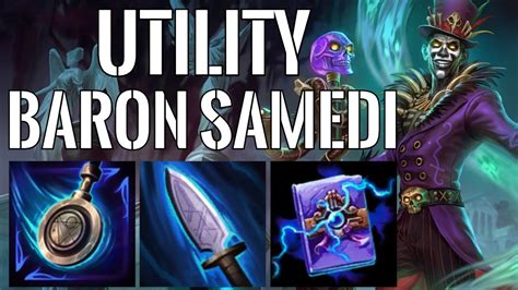 Closer To A Support Than A Mid Laner Baron Samedi Mid Gameplay Smite