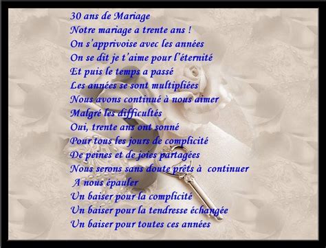 Poeme Ans De Mariage