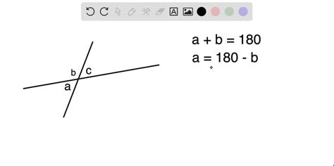 solved prove that when two lines intersect at a point then the vertically opposite angles are