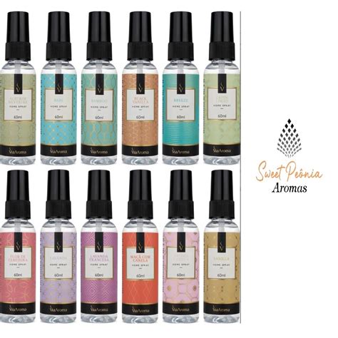 Home Spray Via Aroma Classica Original Shopee Brasil