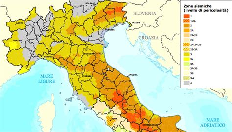 Cartina Delle Zone Sismiche In Italia The Best Porn Website