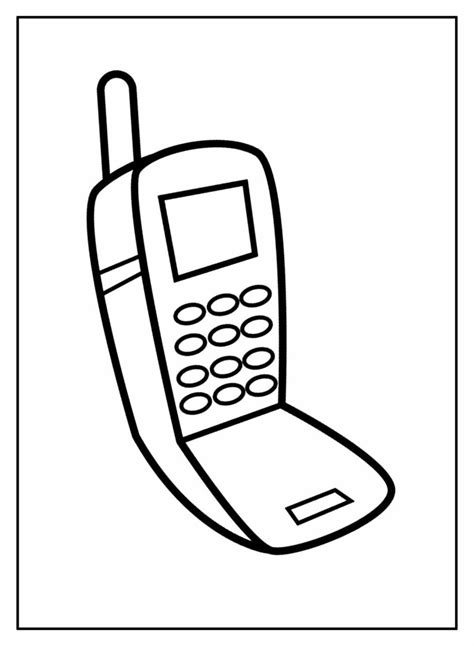 Desenhos De Celular Para Colorir Bora Colorir