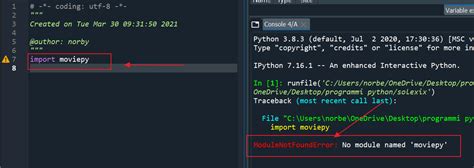 python on spyder ”modulenotfounderror” a trick by norberto cioffi analytics vidhya medium