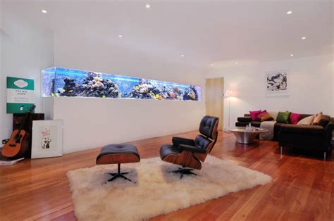 Amazing Built In Aquariums In Interior Design Wall Aquarium Aquarium