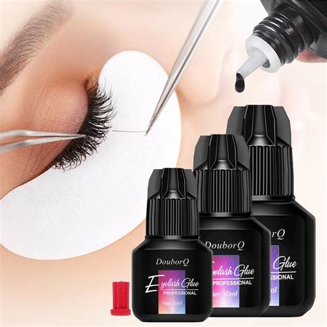 Buy Black Eyelash Extension Glue Fast Drying Retention Long Lasting