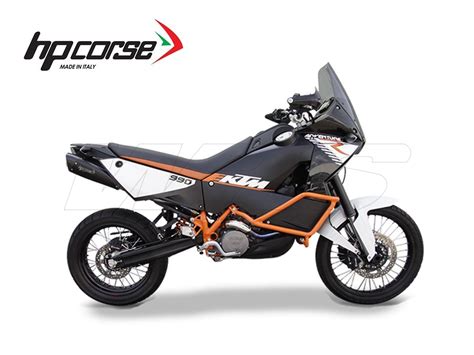 KTEVO3199B AB COPPIA TERMINALI SCARICO EVOXTREME HP CORSE INOX NERO KTM