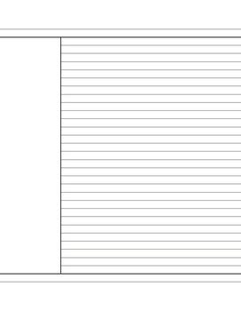 Cornell Notes Notebook Note Taking Template By AntarArt TPT