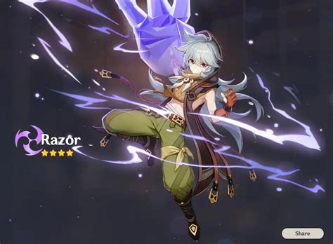 Razor Genshin Impact Guide Skills Builds And More