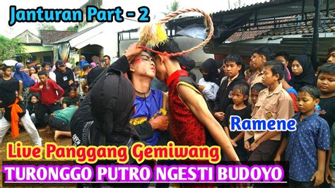 Janturan Part 2 Ebeg TURONGGO PUTRO NGESTI BUDOYO TPNB Live Panggang