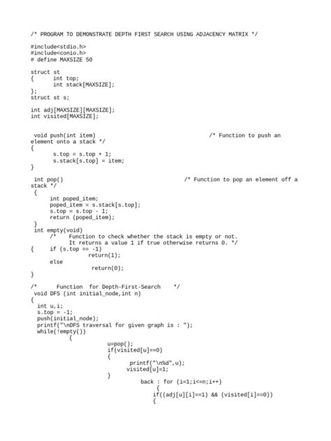 11 dfs pdf vertex graph theory algorithms and data structures