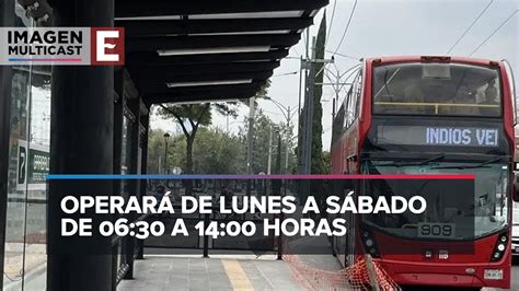 Metrobús estrenó la Línea 7 que va de Garibaldi a Campo Marte YouTube