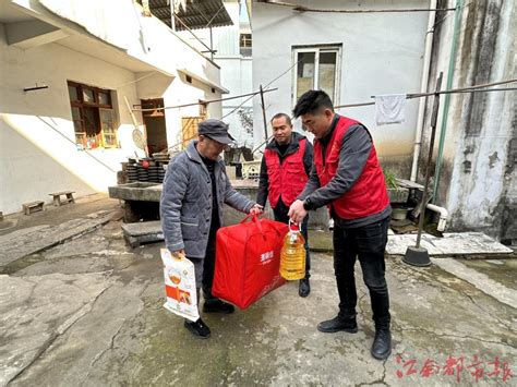 吕蒙街道古城村开展新春走访慰问送温暖活动 江南都市网