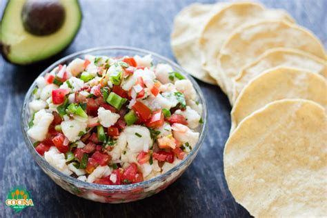Ceviche De Pescado Receta Mexicana Cocina Muy Facil