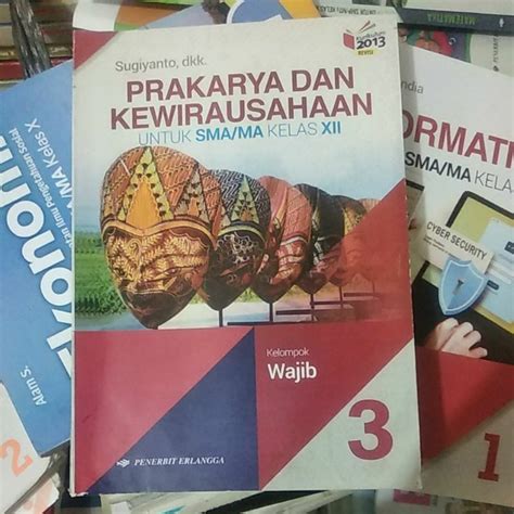 Jual Buku Prakarya Dan Kewirausahaan SMA Kelas 3 12 Penerbit Erlangga