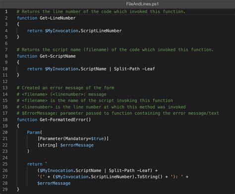 Jan David Narkiewicz Developer PowerShell Getting The Current