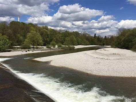 FKK an der Isar in München Flaucher Impressionen