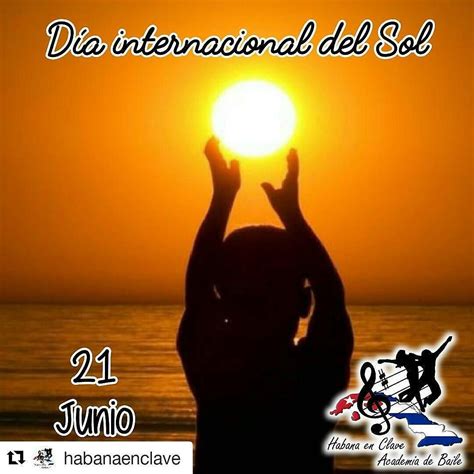 Repost habanaenclave El Día Internacional del Sol se conmemora todos