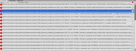 Namespace Error How To Fix It VIVE SRWorks SDK VIVE Forum