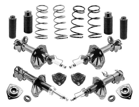 Kit Amortiguadores Base Y Resortes Tsuru Gs 1992 2017 Meses Sin