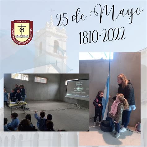 Ni Acto Del De Mayo Colegio Marianista San Agust N De Julio