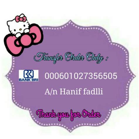 Detail Logo Rekening Olshop Kosong Koleksi Nomer 5
