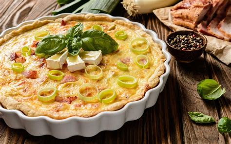 Fond d écran nourriture quiche Food wallpaper meal