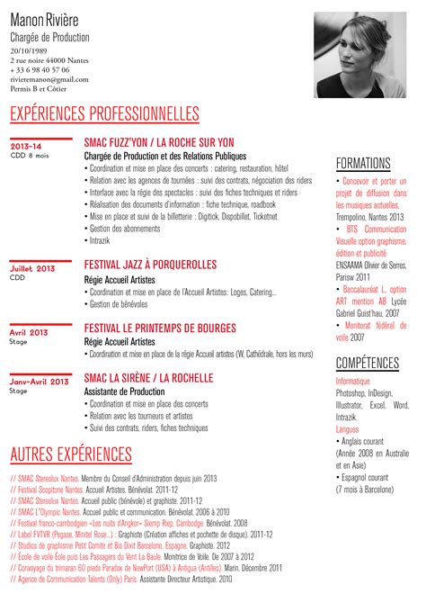 Cv Fran Ais Manonriviere