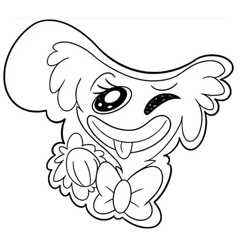 Coloriage De Kissy Missy De Poppy Playtime