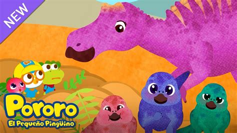 Pororo y Maiasaura Canción de Dinosaurio Pororo en español YouTube