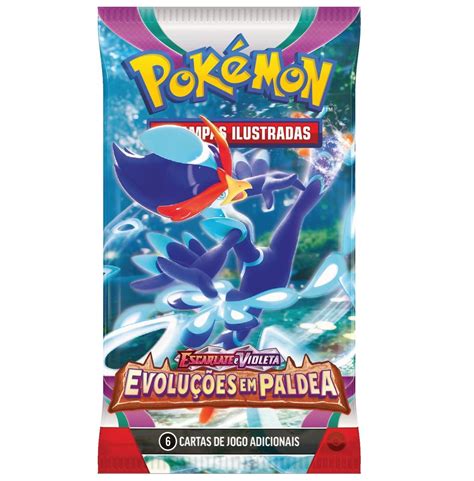 Card Pokémon Booster EV2 Evoluções em Paldea LOJA GAMEUP
