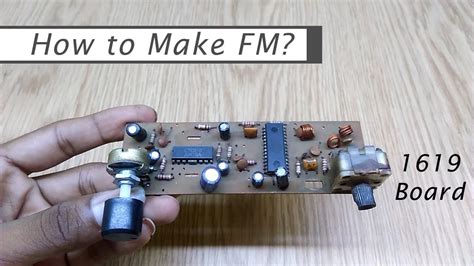 FM Receiver Circuit With PCB Simple Circuit