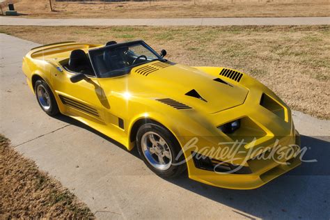 1980 CHEVROLET CORVETTE CUSTOM CONVERTIBLE Front 3 4 263579