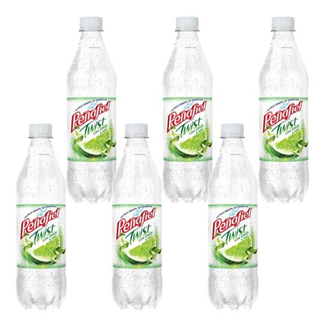 Agua Mineral Peñafiel Twist Limón 600ml X 6 Piezas Meses sin intereses