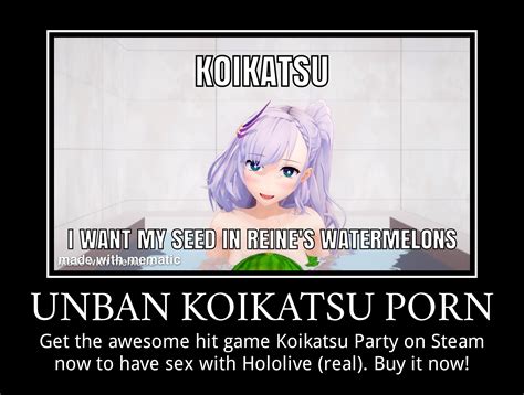 Koikatsu Is The Greatest Fucking Game Ever Made Hayate When Discussing The Awesome Game